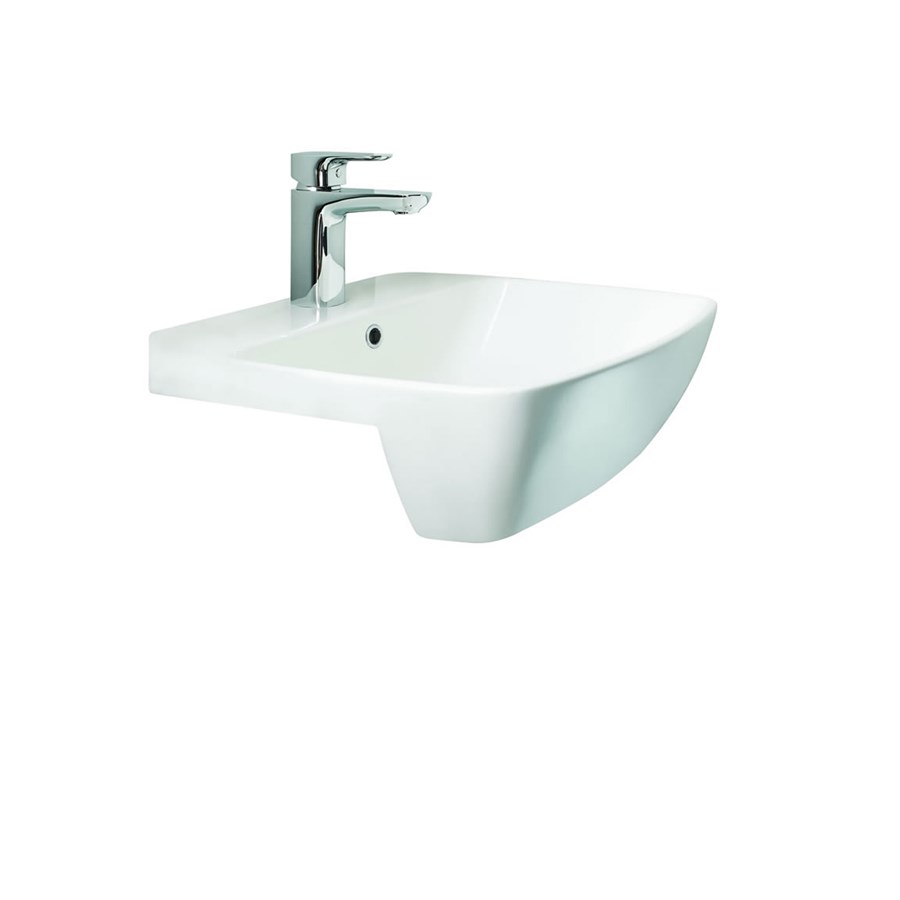 MyHome 50cm Semi-recessed Basin (MyHome 50cm 1TH Semi CTP Basin) in ...