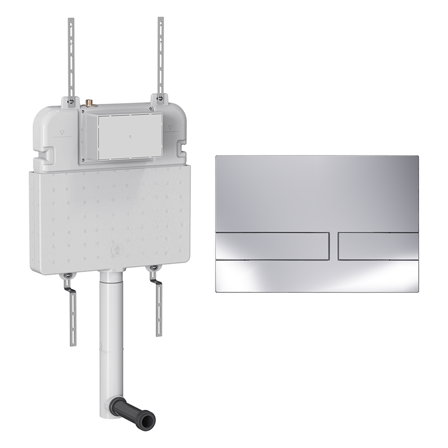 Britton Venue Cistern Set 2 (Finish: Matt Black) in Toilets | SKU BR ...