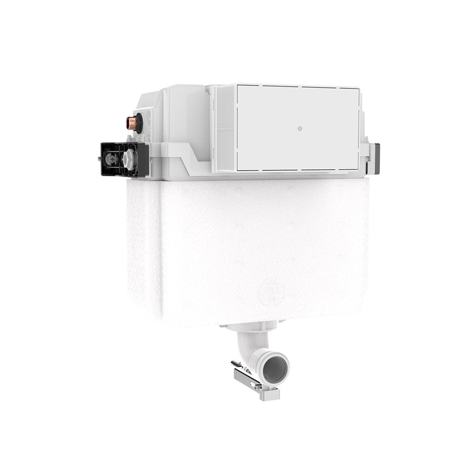 Dual Flush Concealed Cistern (with discharge pipe & installation kit ...