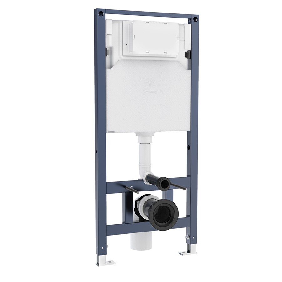 WC Support Frame 1.12M Height (with dual flush concealed cistern ...